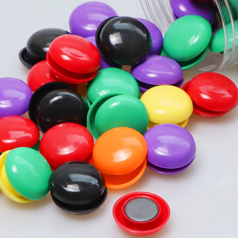 Office Whiteboard Accessories - Colorful Magnetic Buttons