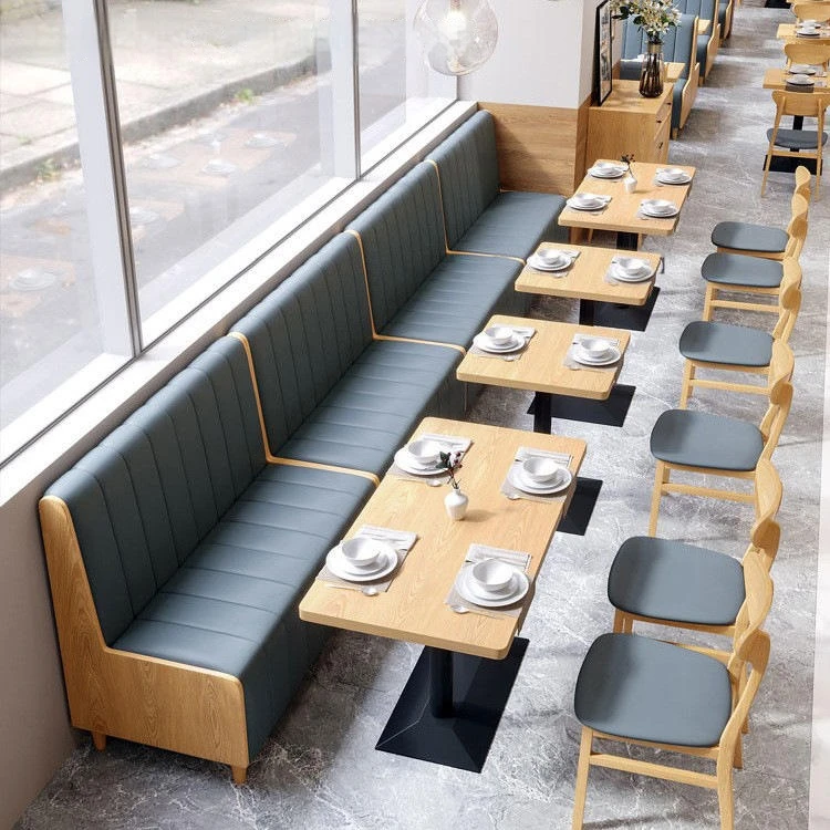 Semi-circular card seat customized dining bar wall card seat sofa table ...