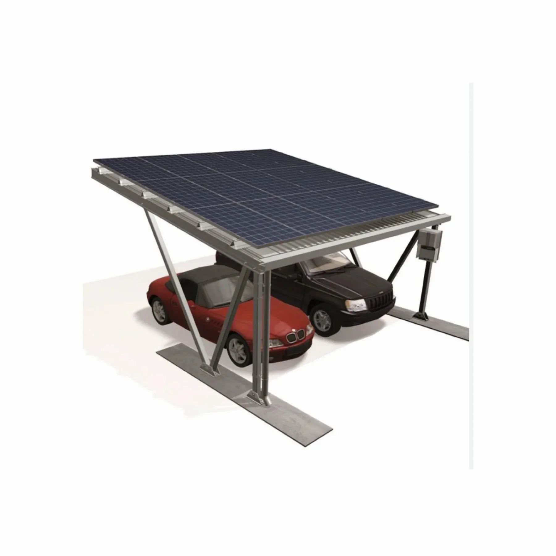 Made In China Solar Carport Installation Systemgarage Solar Panel ...