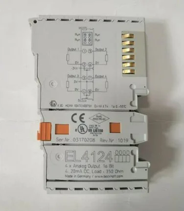 El4124 Beckhoff Ethercat Terminal,4-channel Analog Output,Current,16 Bit - Buy El4124 beckhoff 4 ...