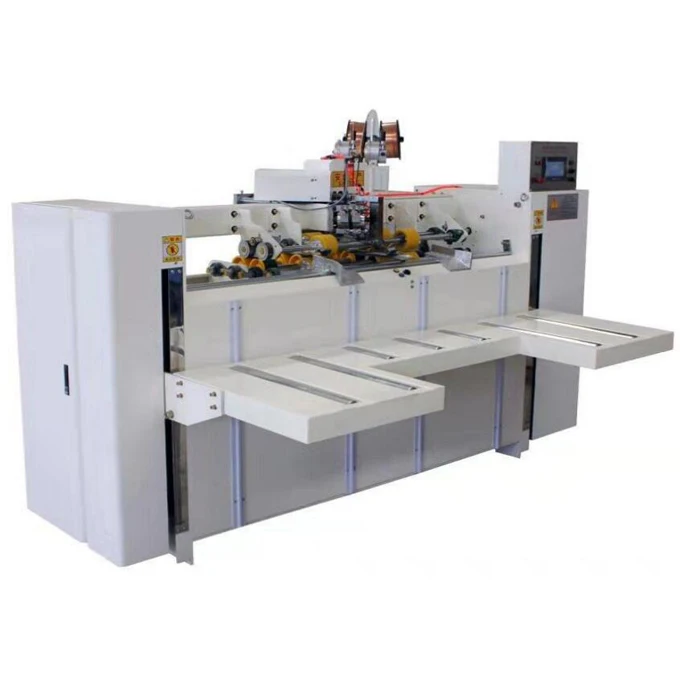 Single Sheet Automatic Carton Box Stapling Stitching Machine Price ...