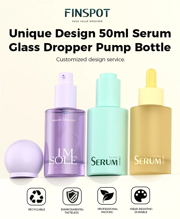 Unique Coloured Gradient Cosmetic Packaging - Custom Printed