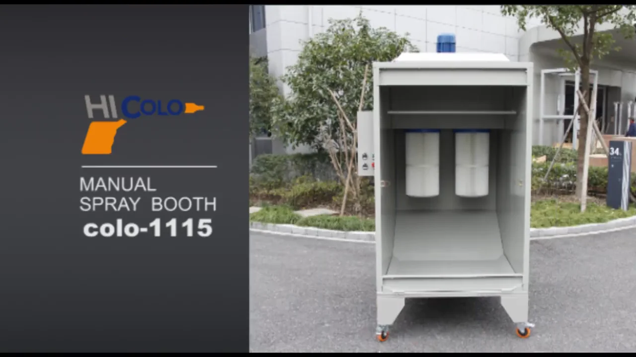 Portable Powder Coating Booth For First Time Coaters - Buy Powder ...