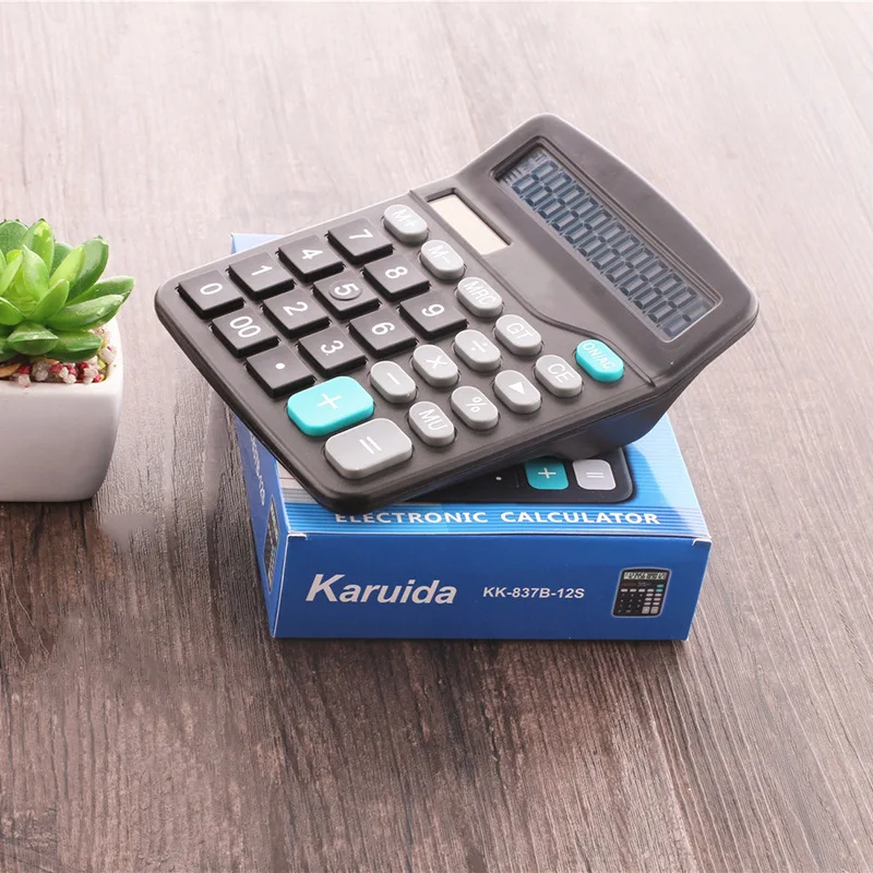 Large Screen Plastic Calculator Battery or Solar Power Scientific ...