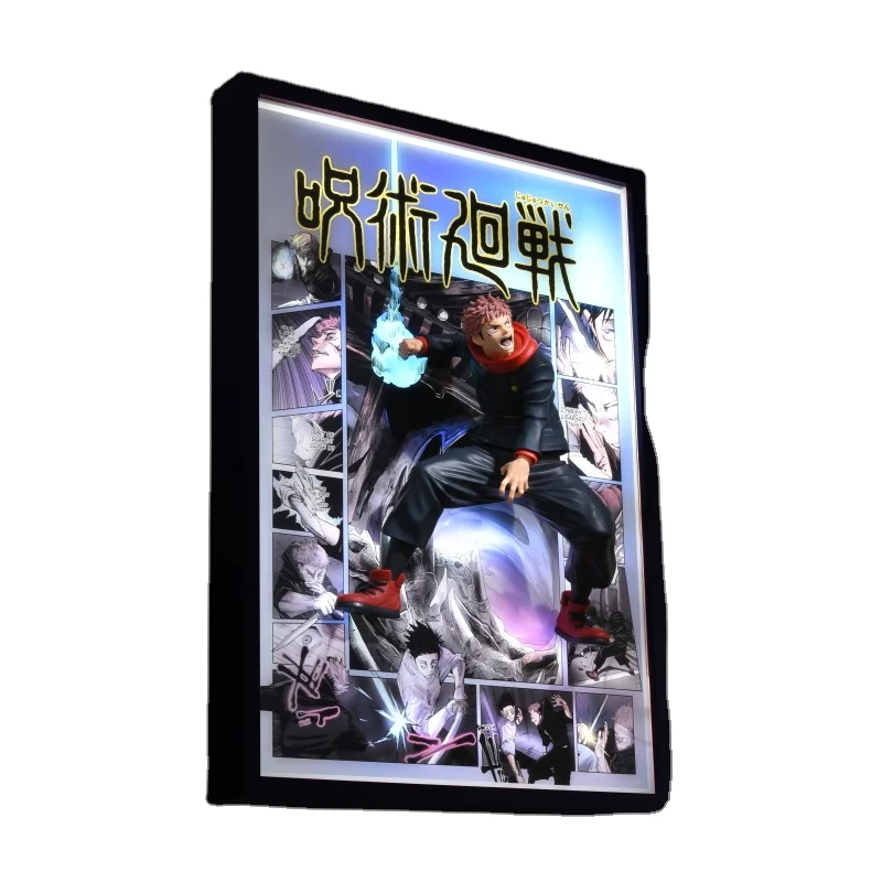 28 New Design LED Anime Light Box - Jiu-Jitsu Kaisen Luffy
