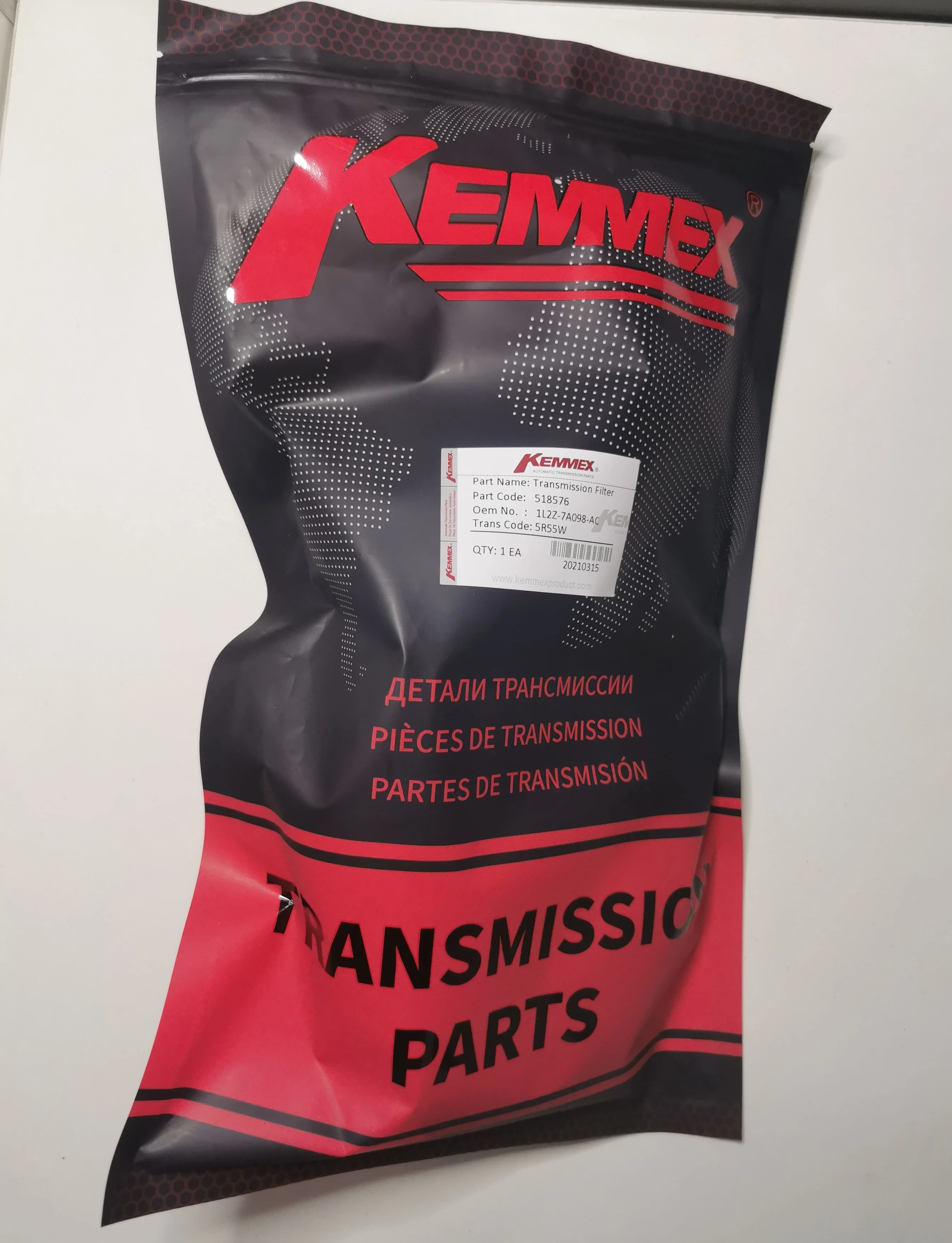 Kemmex 518280 Automatic Transmission Filter For Ford Hl3z-7a098-a L1mz ...