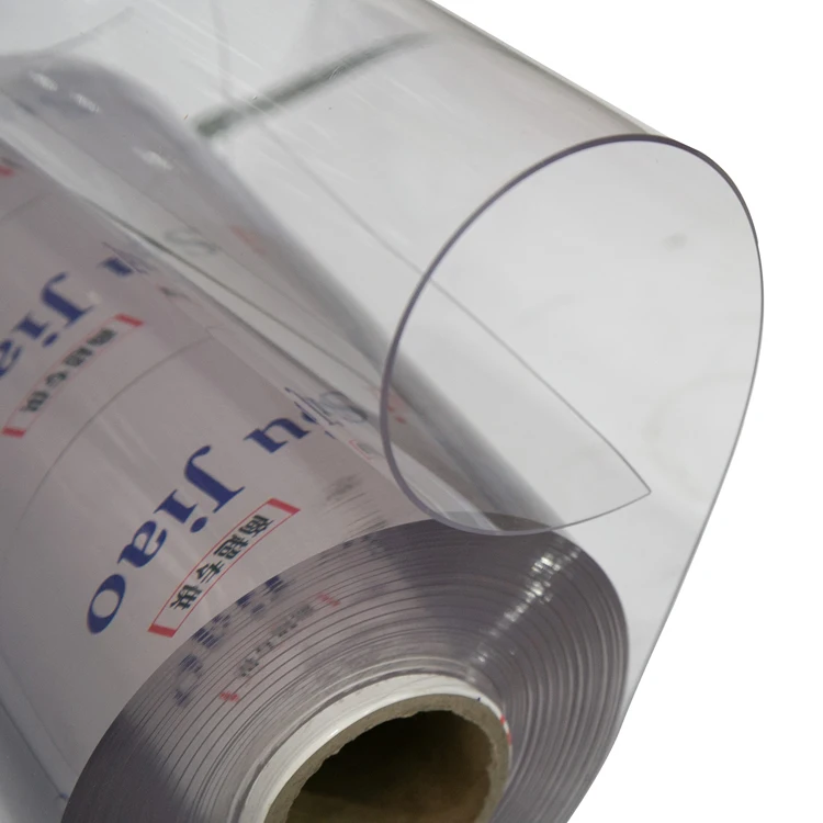 1.5mm 2mm Transparent Soft PVC Sheet Roll for Protection