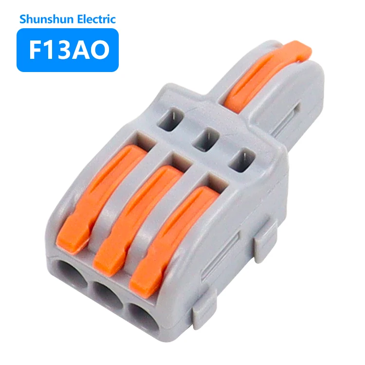 Fast Wire Connector Push In Compact Splicing Conductor Connector Ce ...