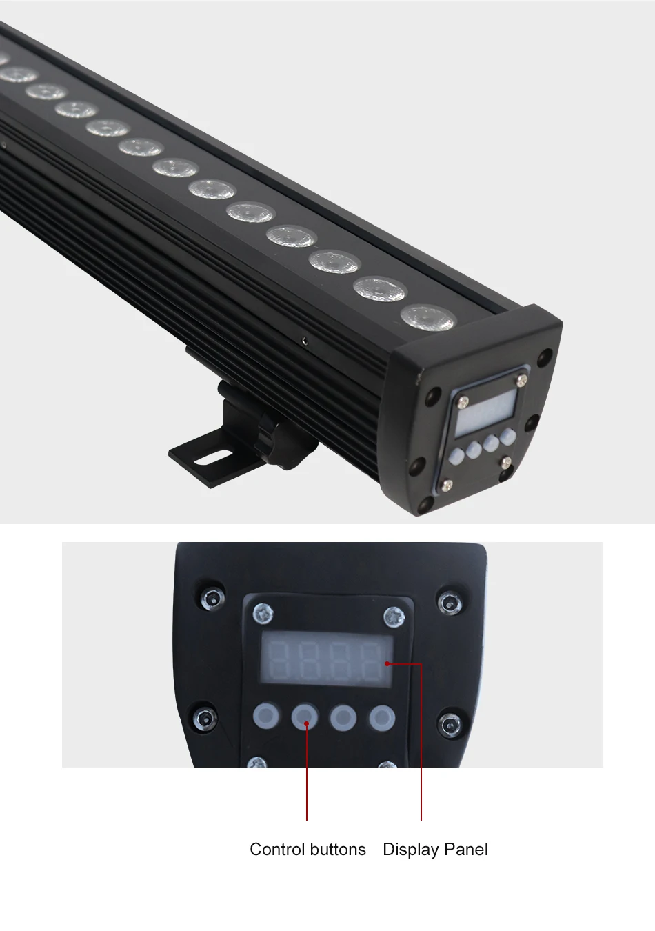 36pieces Aluminum Led Wall Washer Light Outdoor Dmx Rgb Wall Washer Bar ...