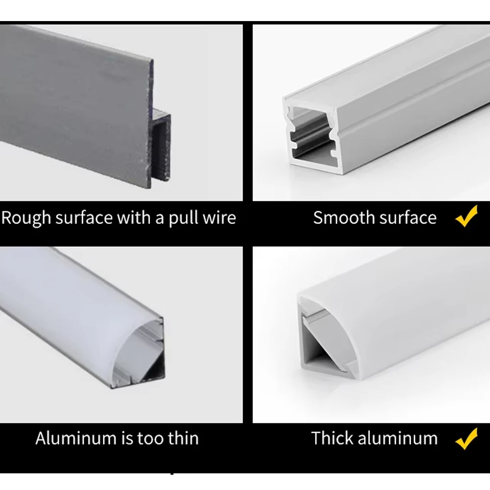 Aluminum Profile Channel Recessed Architectural Drywall Gypsum Plaster ...