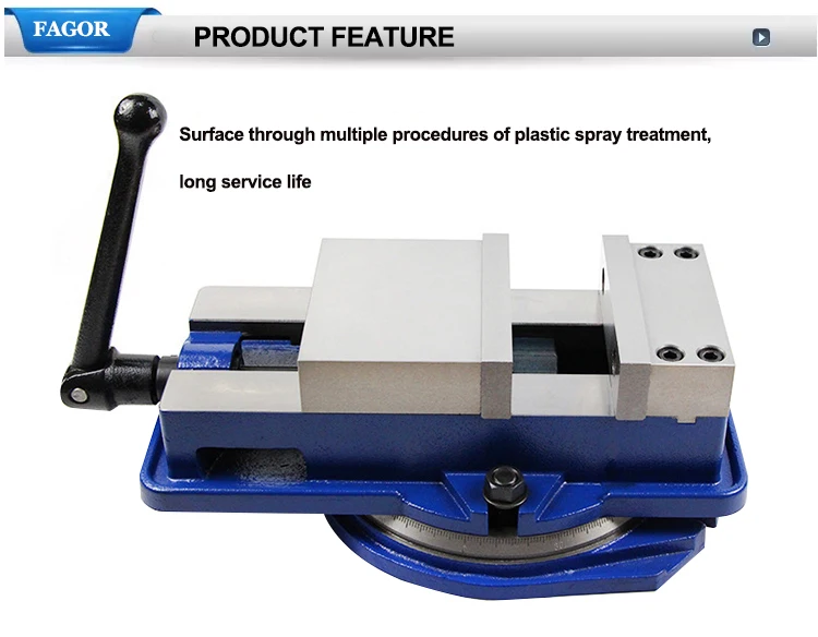 Vertex Ang-fixed Milling Vice Machine Vise Precision Tool Vertex Vise 6 ...