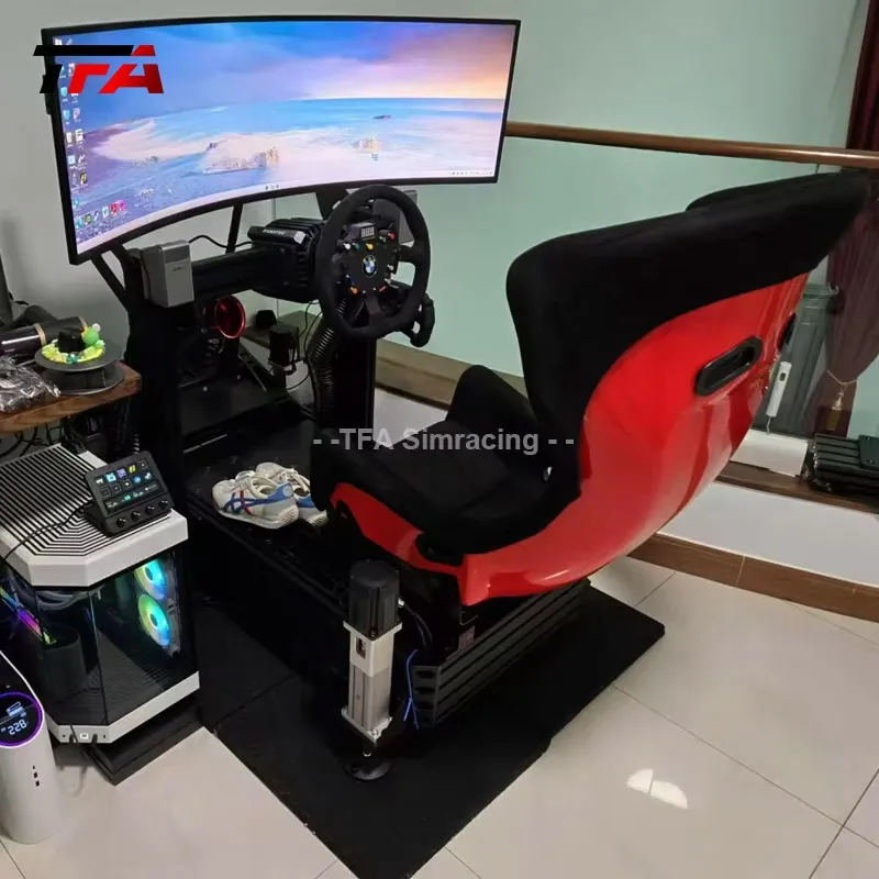 High End Aluminum Sim Racing Rig - Complete Racing Setup