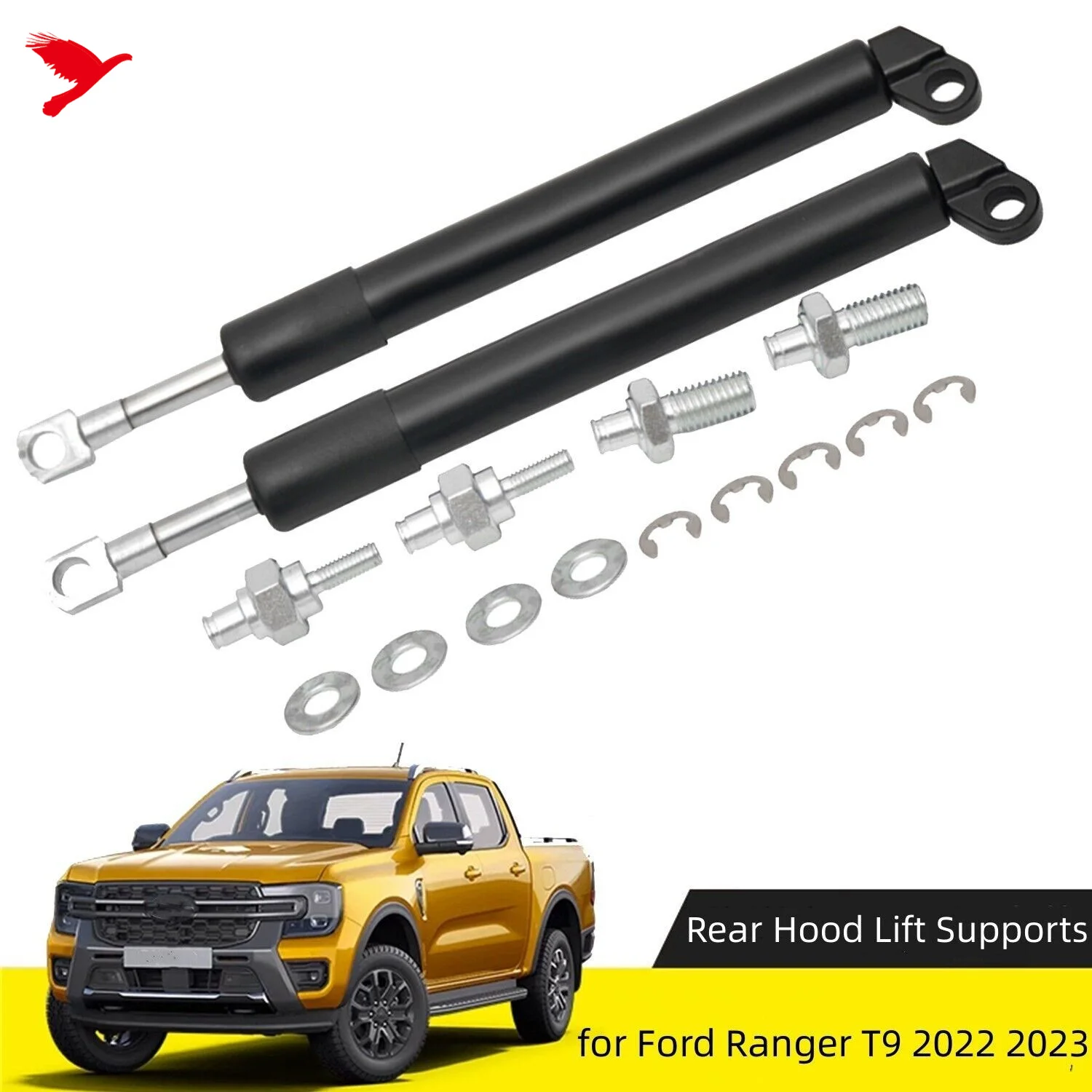 For Ford Ranger 2022 2023 2024 Car Accessories Rear Trunk Boot Lift ...