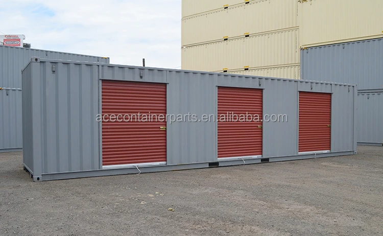 Roller Shutter Side Door Pop Up 20ft 40ft Self Storage Shipping ...