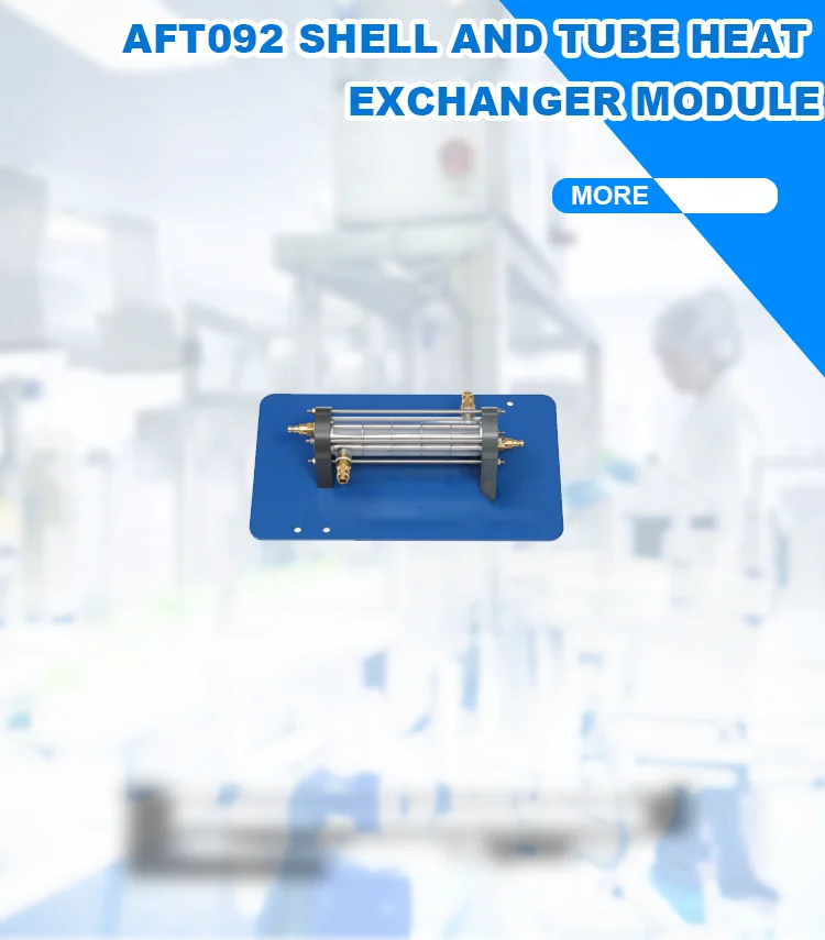 Shell And Tube Heat Exchanger Module Heat Transfer Thermal Didactic ...