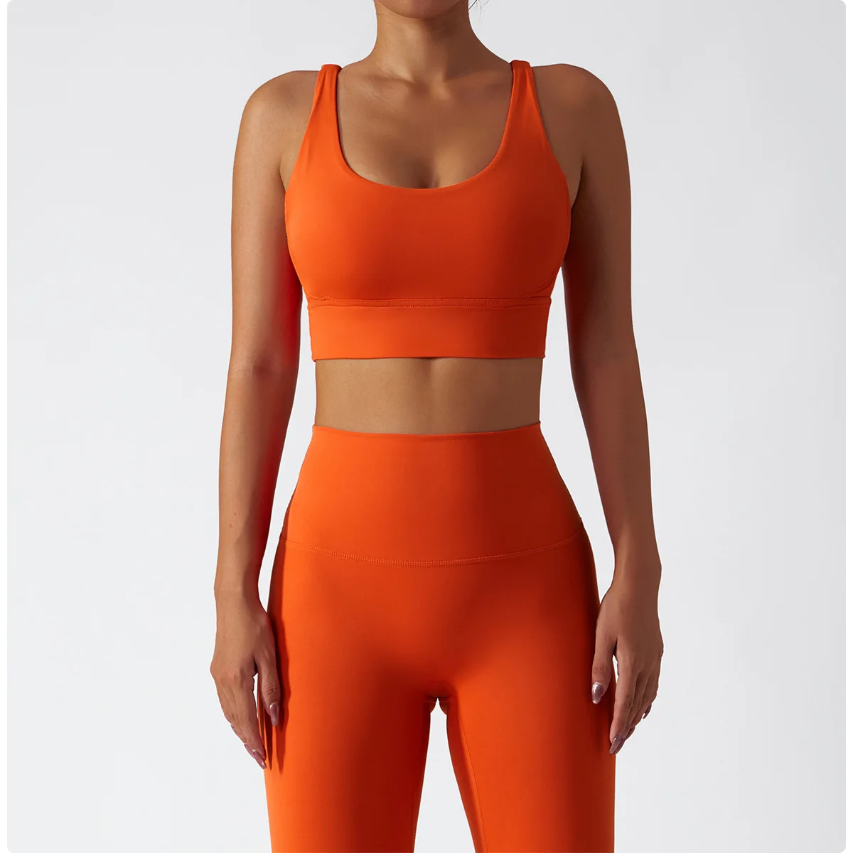 Rts Cloud Feeling Soft Sports Set Tiktok Hot Yoga Bra Run Jogging ...