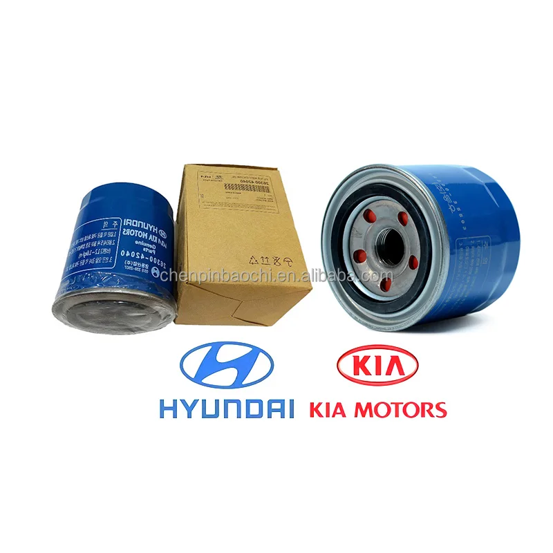 Auto Parts Car Engine Oil Filter 26300-42040 26330-4x000 26330-42030 ...