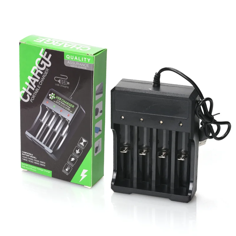 CROWN C 4 Slot Battery Charger - Fast & Reliable Charging