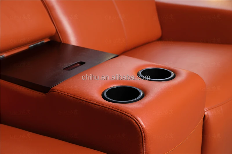 Vip Home Cinema l Shape Sofa Genuine Leather First Class Sofa Room ...