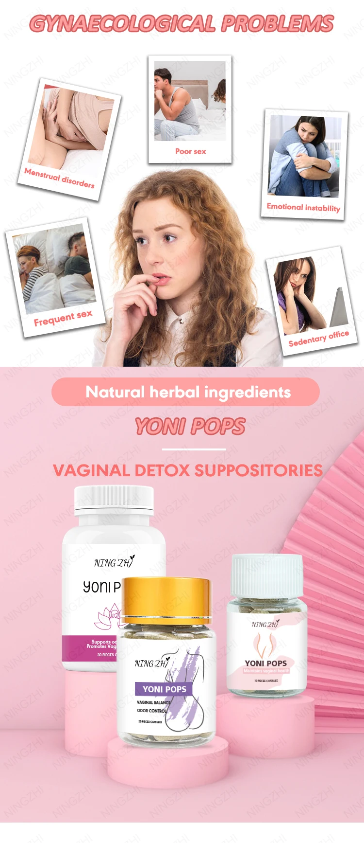 Wholesale Vagina Cleaning Pills - Organic Boric Acid Capsules