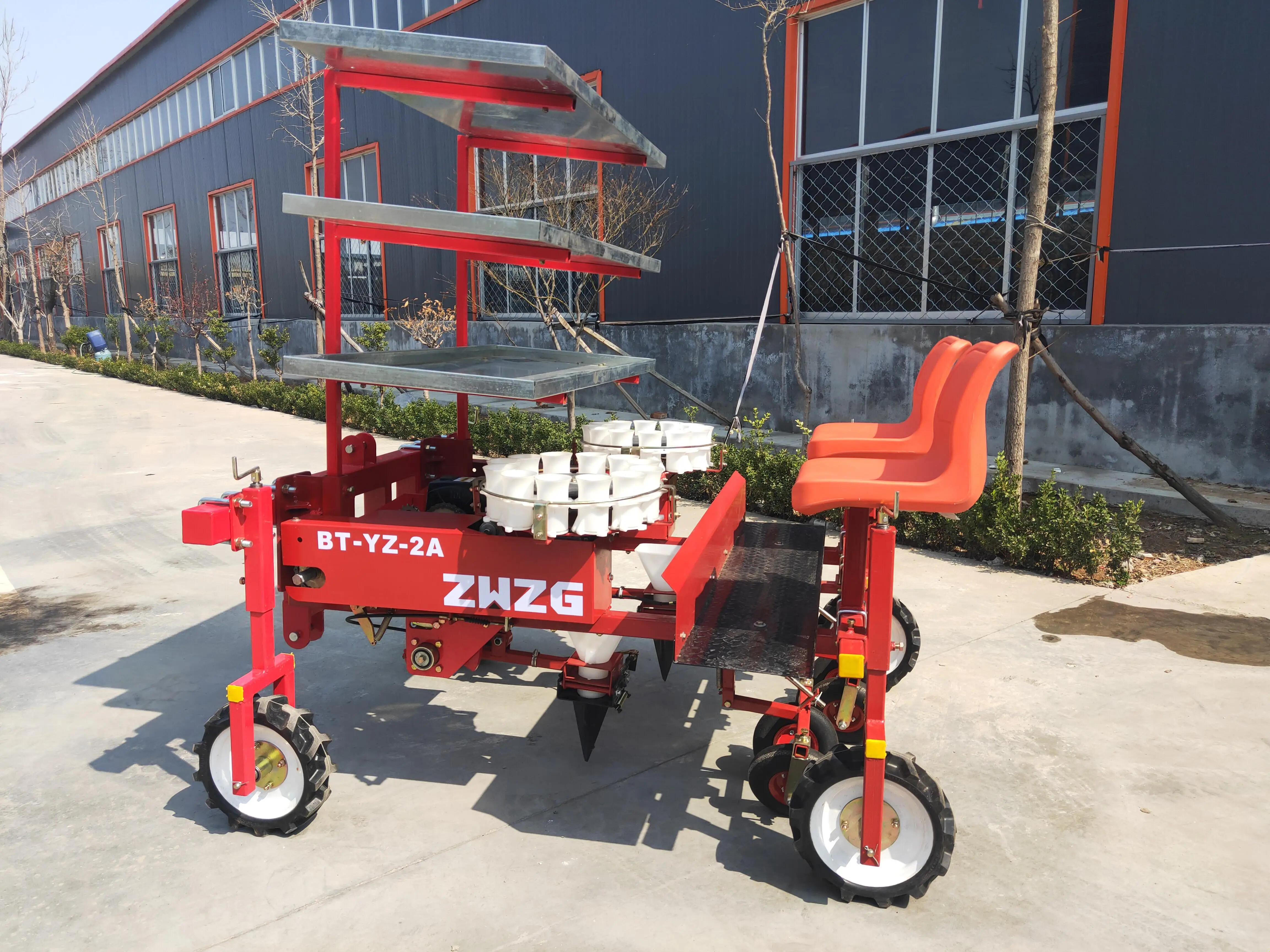 2024 Agricultural Tractor Potato Planters / Potato Seeder For Tractor ...