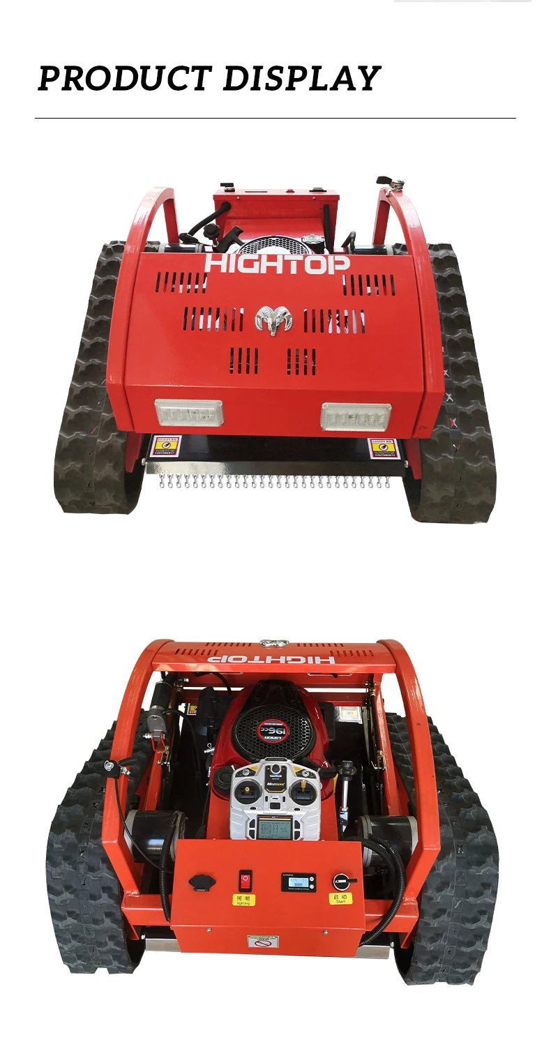 Forestry Machinery Mulcher - Remote-Controlled Grass Cutter
