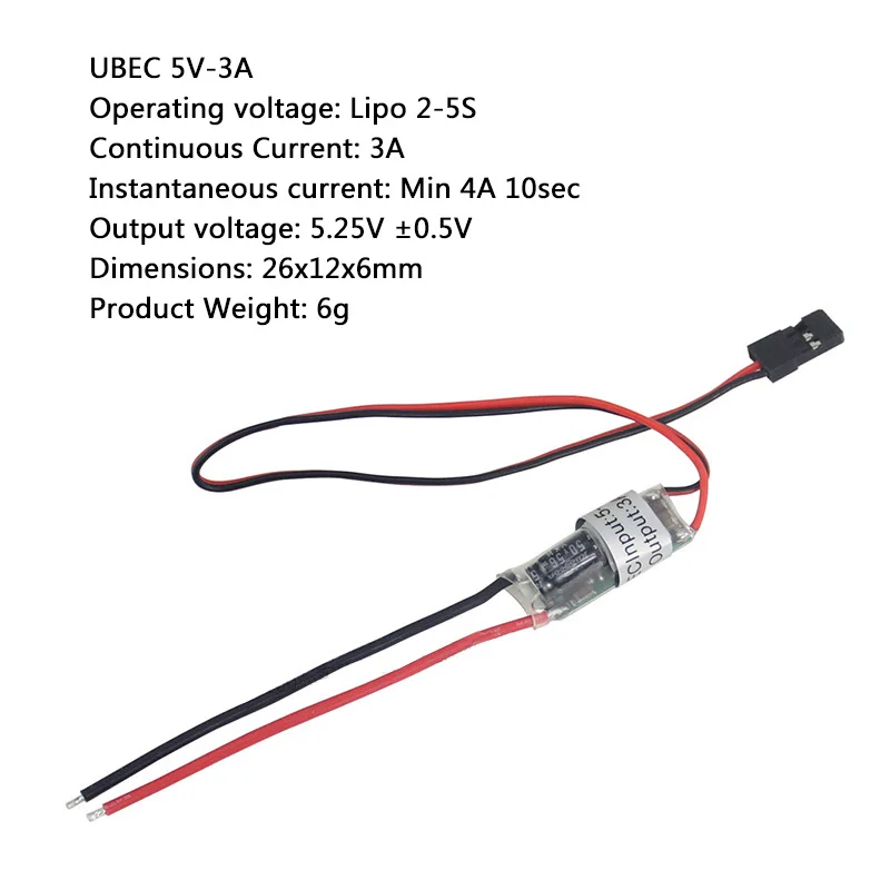 UBEC 5V Step-down Modules for FPV Airplanes - Reliable Power