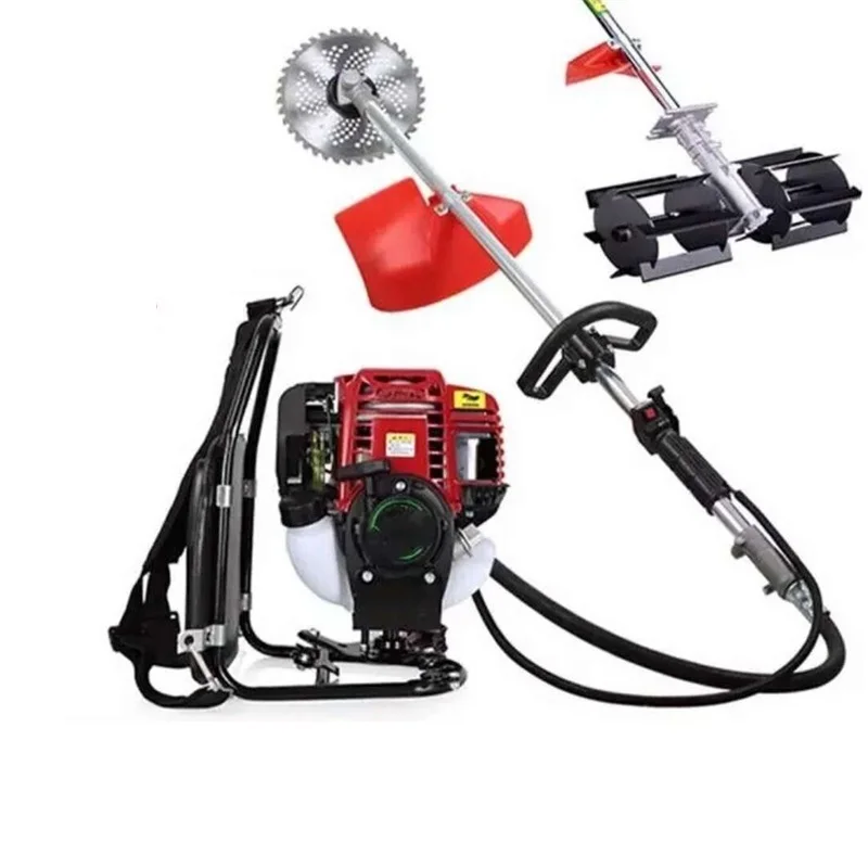 High Quality Portable Backpack Gas Lawn Mower - 4-stroke