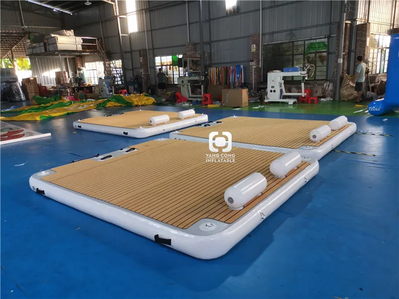 Inflatable Floating Island Platform - Perfect for Adults