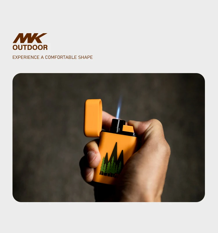MK Windproof Cigar Lighters - Customizable & Refillable
