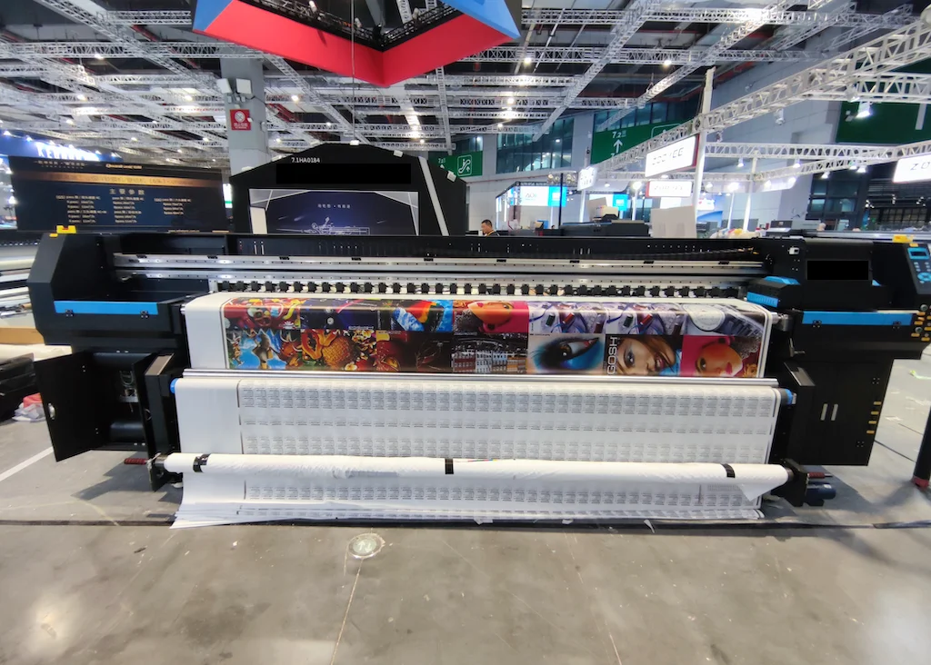 Universal 3.2m Eco Solvent Digital Inkjet Printer Ink Eco-solvent ...