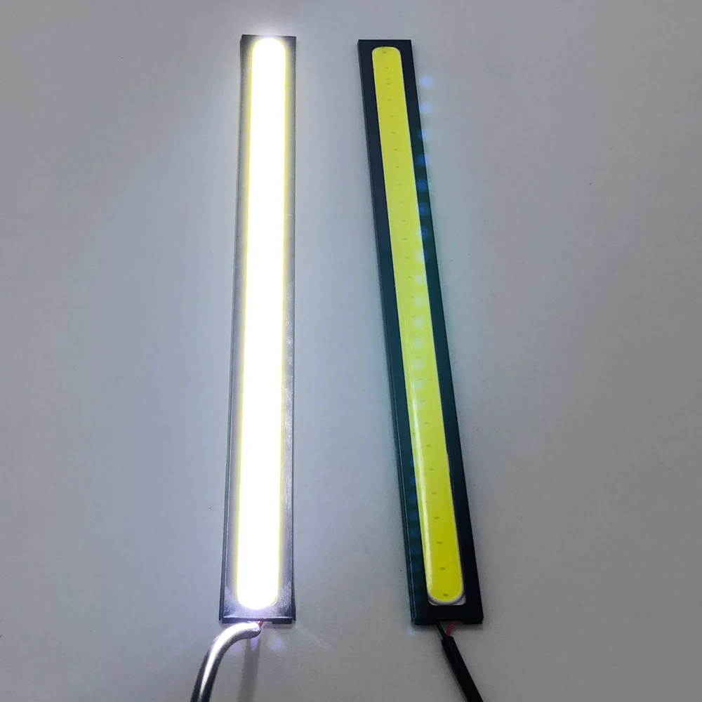 Customization Automotive Drl Fog Strip Daytime Running Lamp Cob White ...