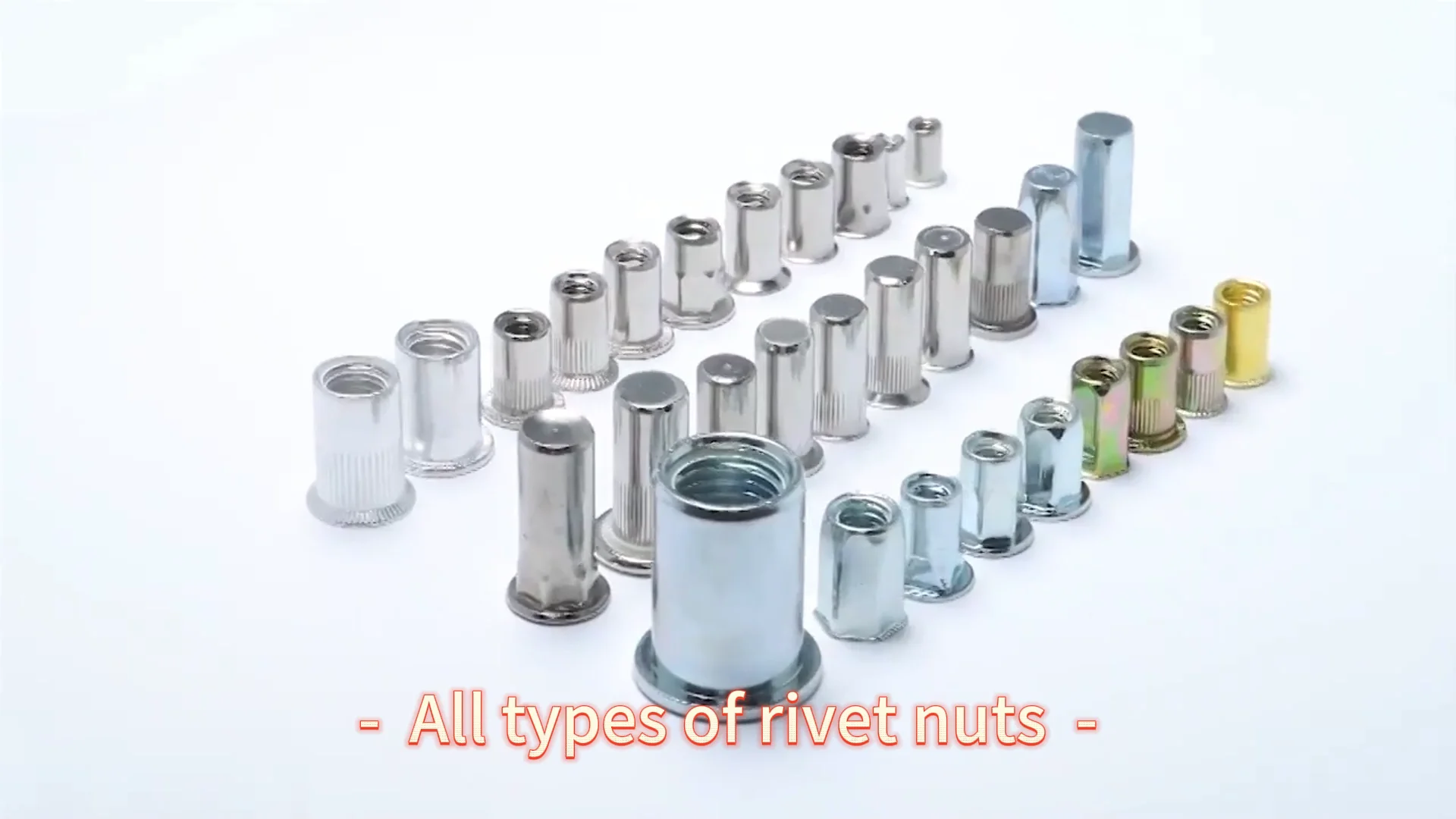 M6x8 Stainless Steel Stainless Steel Nut Rivet Connector With Hexagonal ...