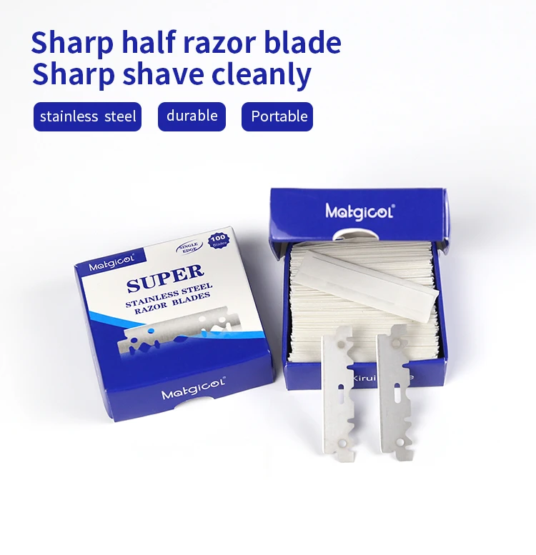 Wholesale Half Single Edge Razor Blade Used for Barber Shaving Mens ...