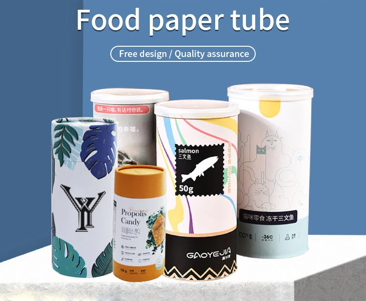 Custom Food Grade Pringles Container - Recyclable Paper Tube