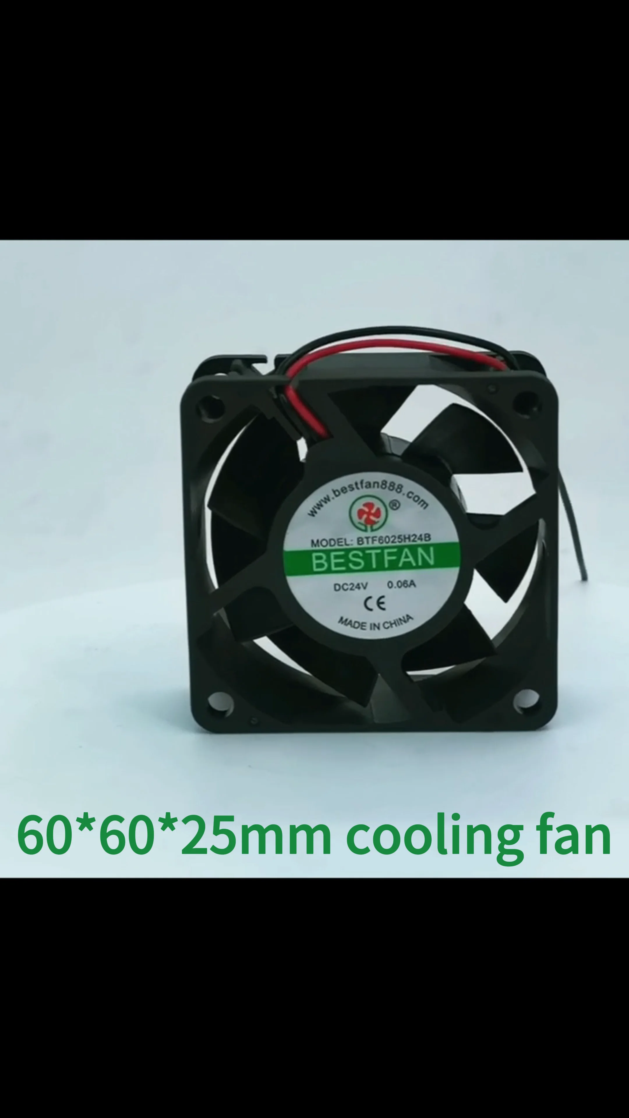 6025 Dc 24v Cooling Fan 12v 24v 48v 72v 110v Dual Ball Bearing High ...