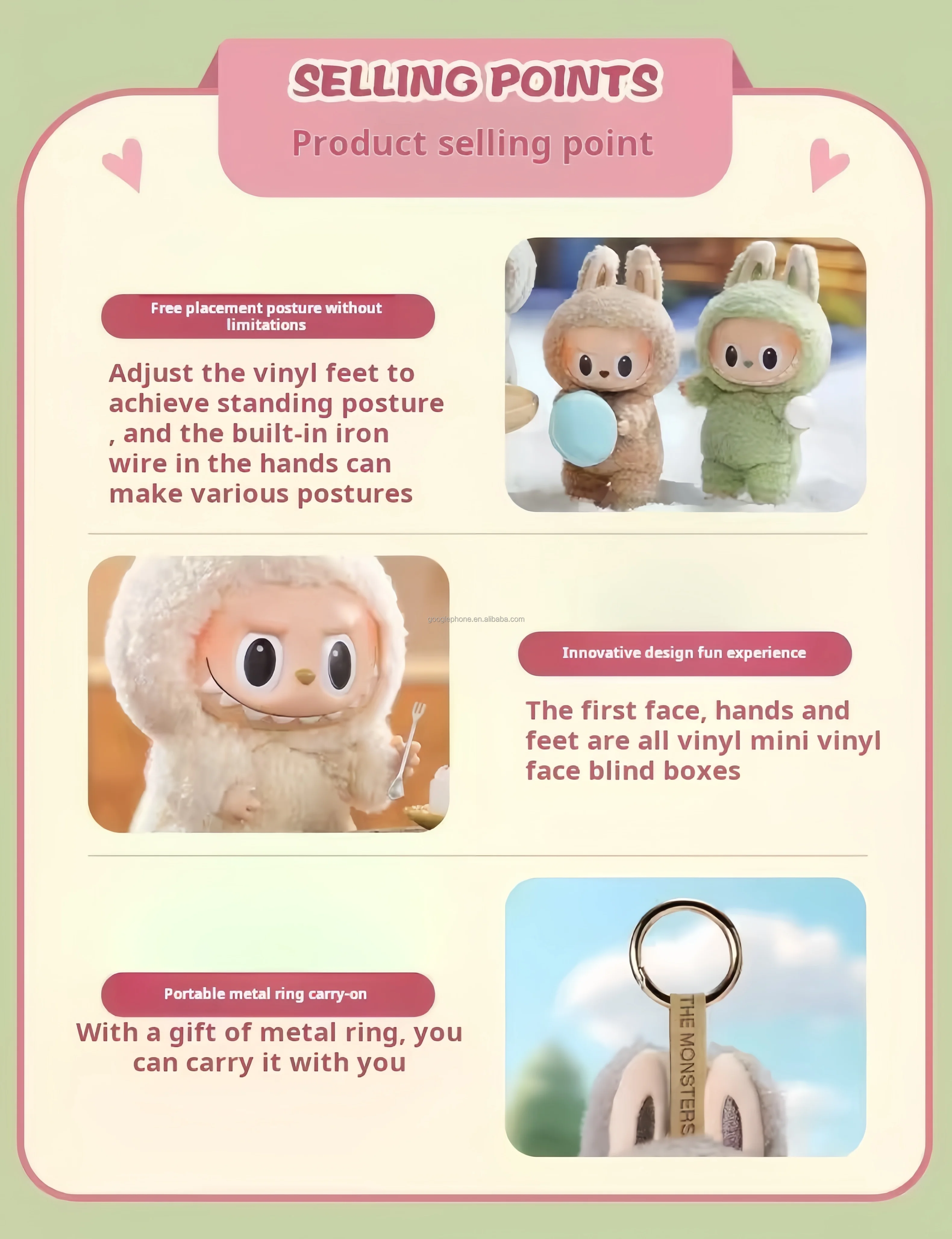 Labubu V3 V2 V1 Doll First Generation Labubu Keychain Mart High Quality ...