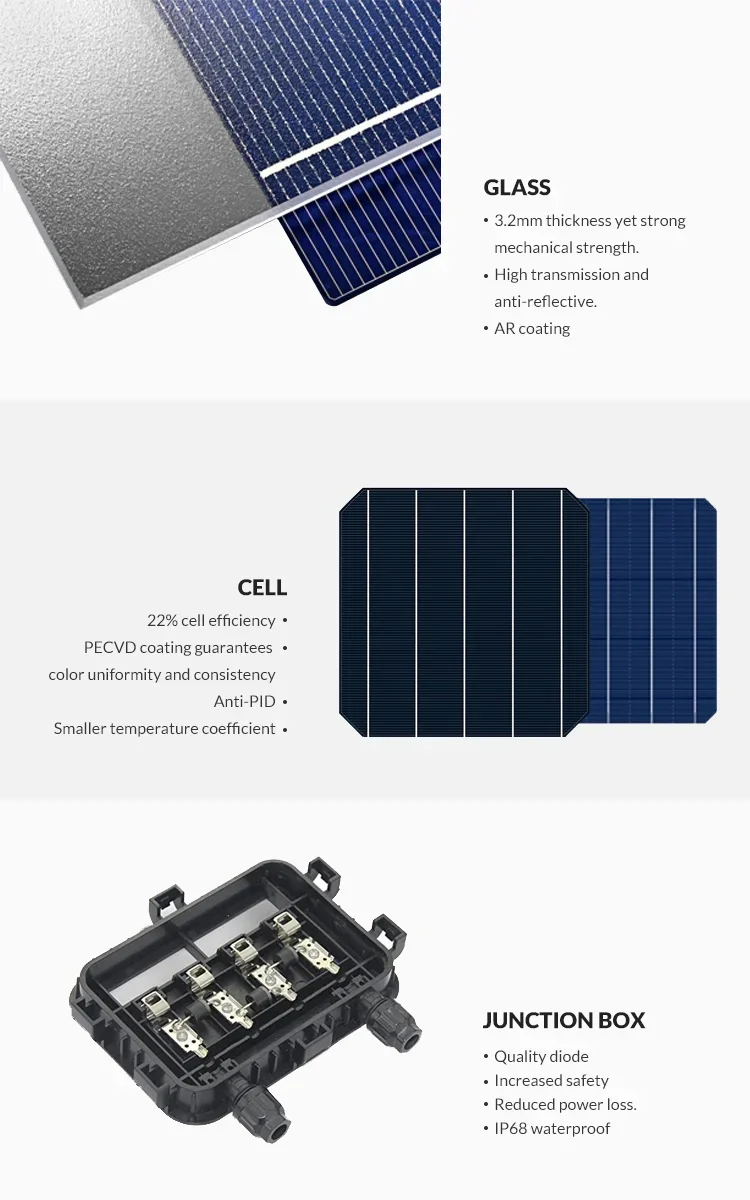 2024 Fotovoltaico Panel 500w 550w Solar Plates Perc Pv Module 10bb ...
