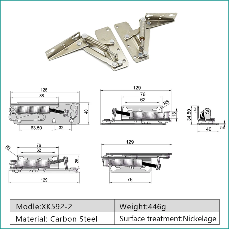 90 Degree Spring Hinge - Durable & Reliable Furniture Hinge