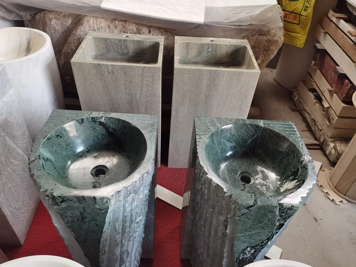 Natural Freestanding Marble Wash Basin for Bathroom| Alibaba.com