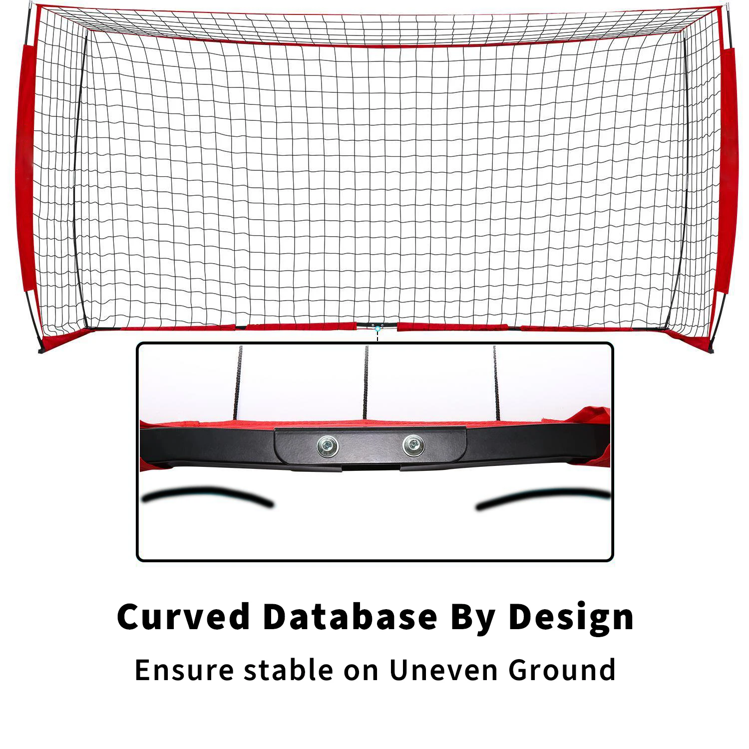 Customizable Logo Size and Color Portable Foldable Football Soccer Goal ...