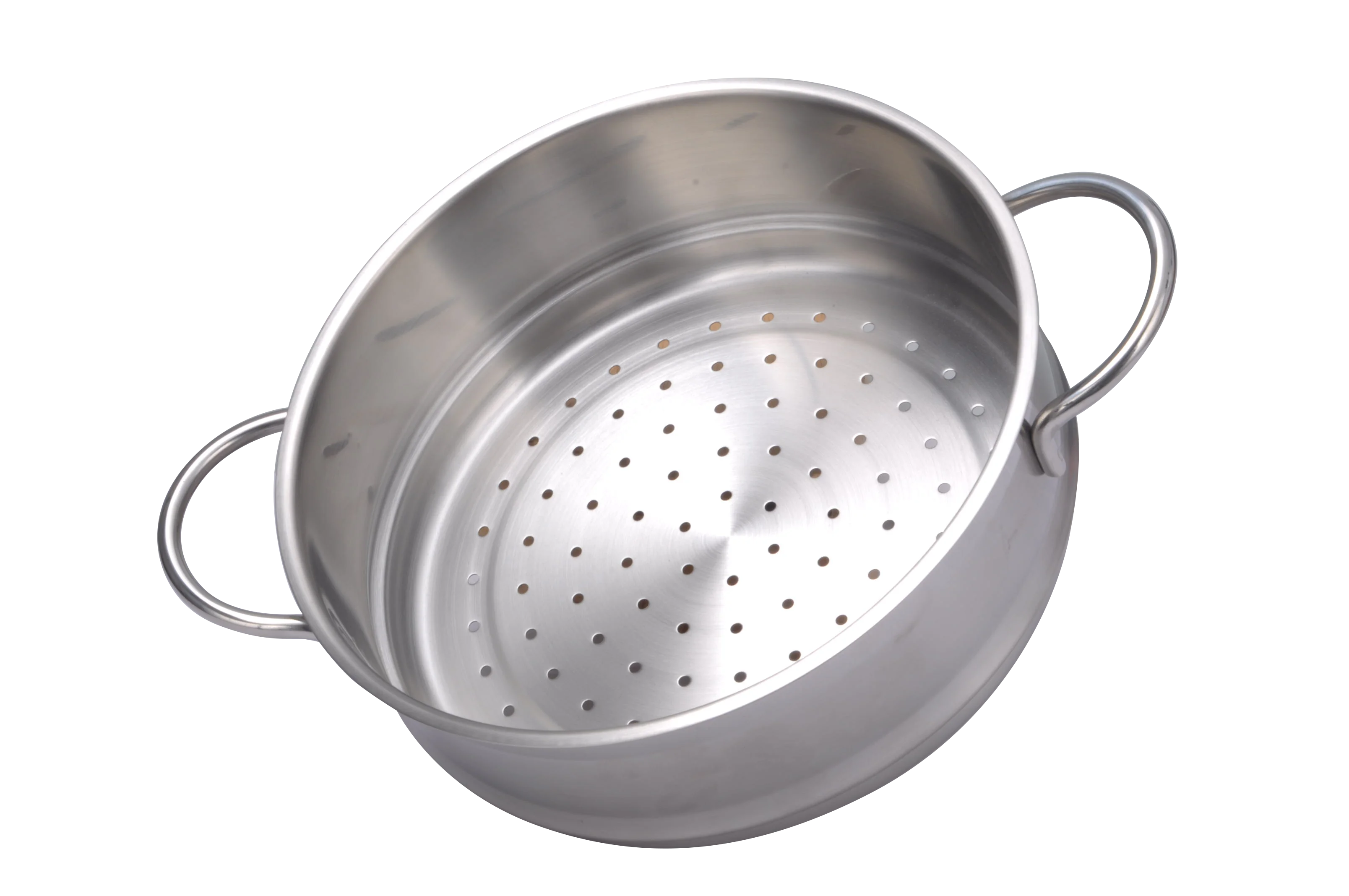 Qana Factory Wholesale Oem Crimping Pan Stainless Steel Cooking Pot ...