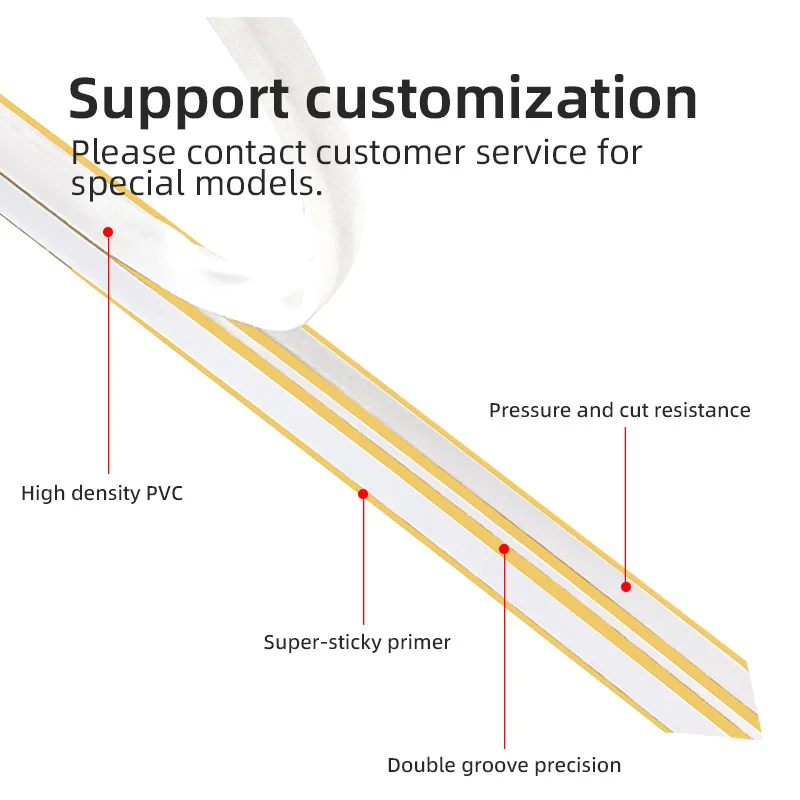Double Groove Creasing Strip Pvc Creasing Matrix Adhesive Creasing ...