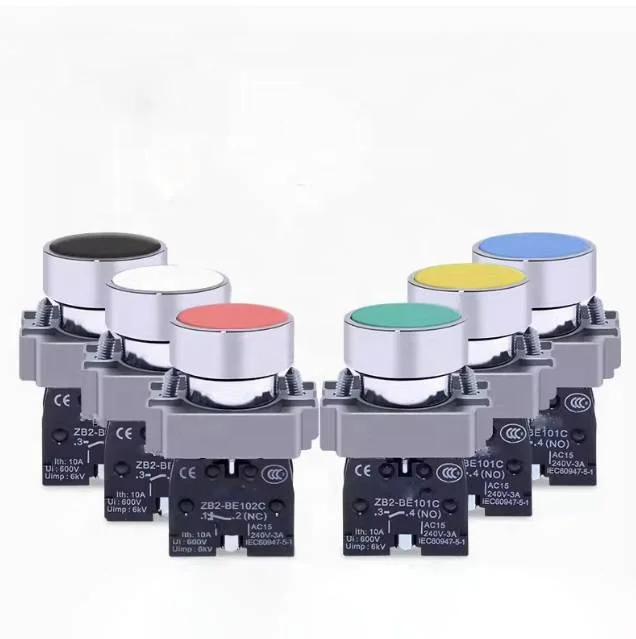 Plc Flat Head Push Button Switch Xb2ba Xb2ba31c 42c - Buy Flat Head ...