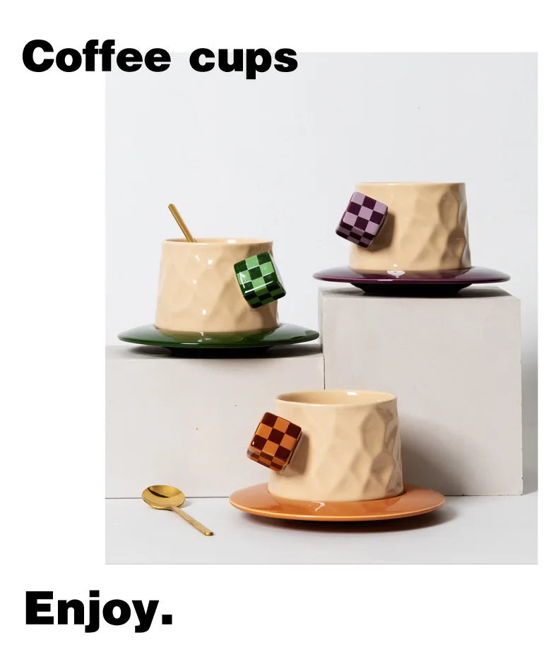 Rubiks Cube Porcelain Espresso Coffee Mug Gift Kitchen Tabletop ...