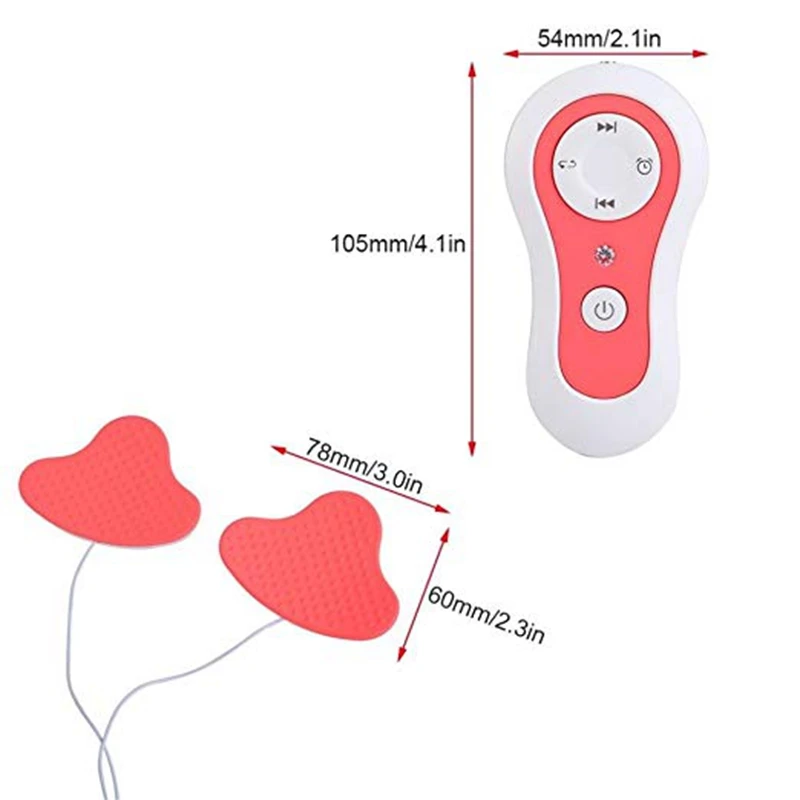 Hot Electric Breast Enhancement Instrument Chest Massager Beauty Breast