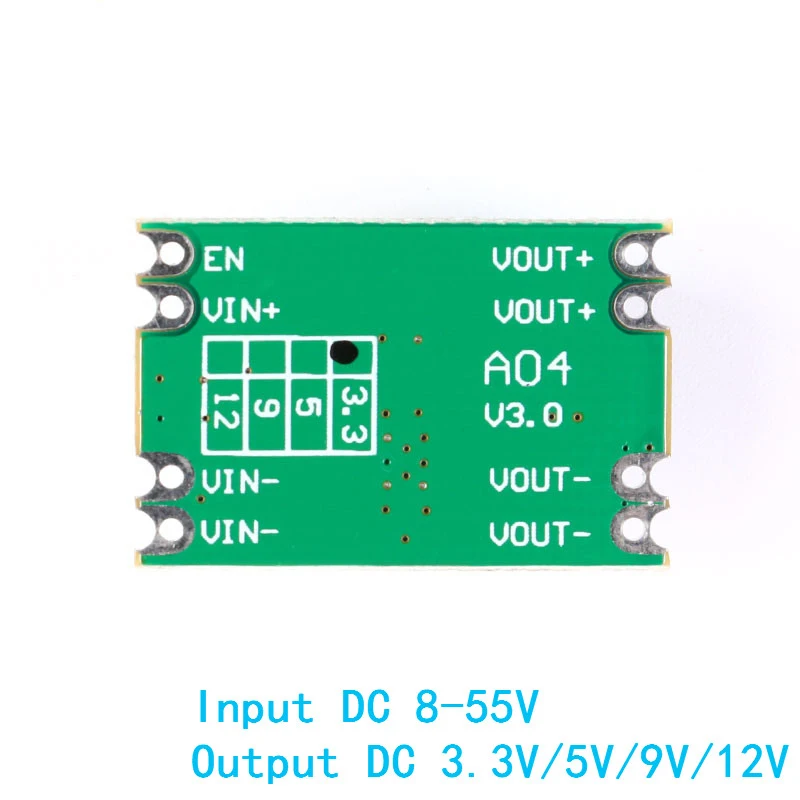 Dc-dc Step Down Power Supply Module Buck Regulated Board 2a Input 8-55v ...
