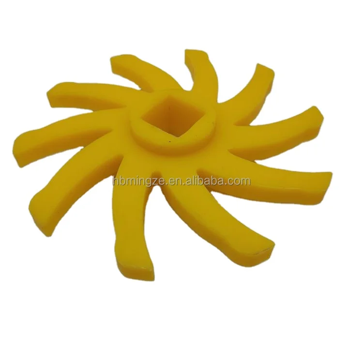 Customized PU Star Finger Wheel Roller Polyurethane With Screening ...