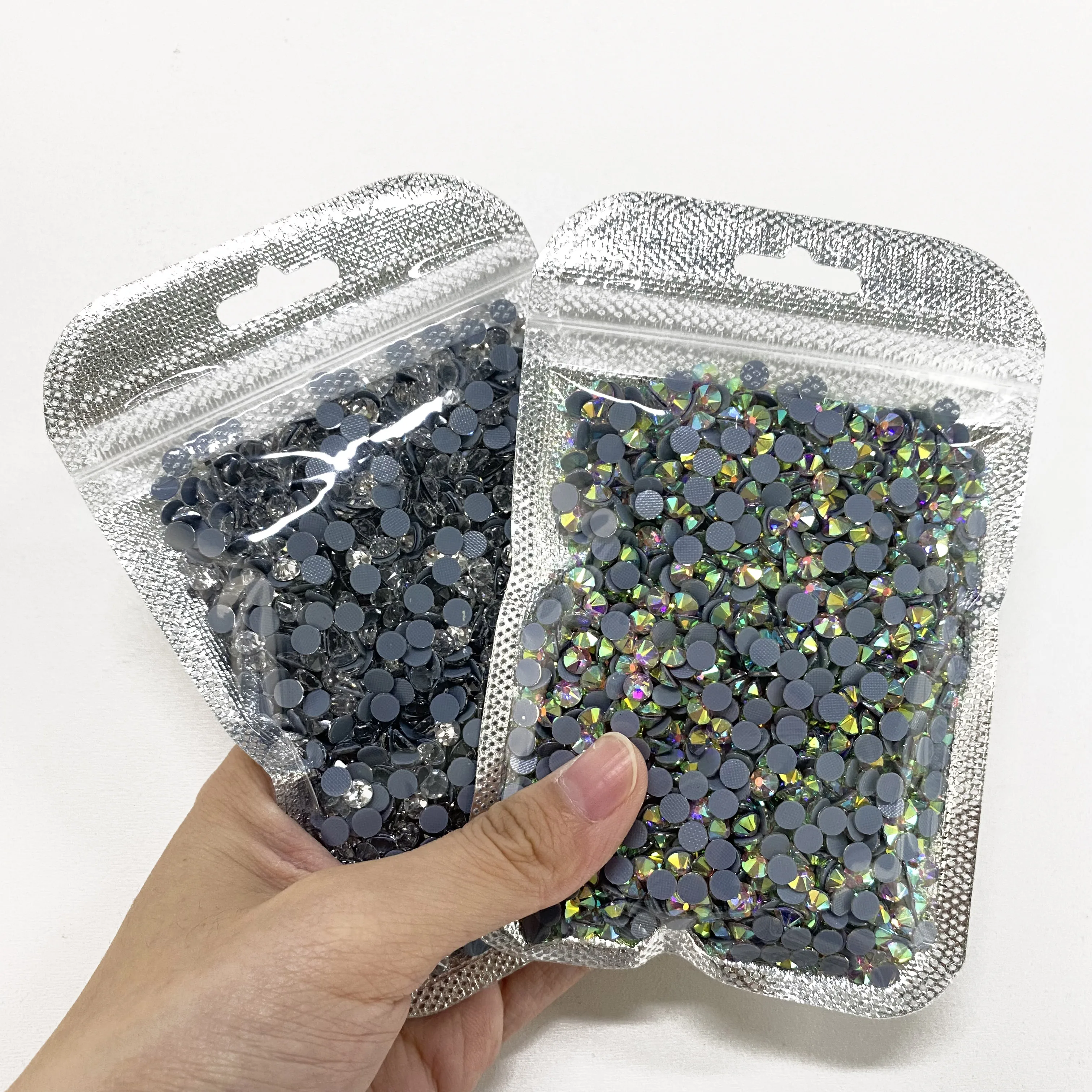 Hot Selling New Color Tone Crystal Ab Color 16 Cut Facets Hotfix ...