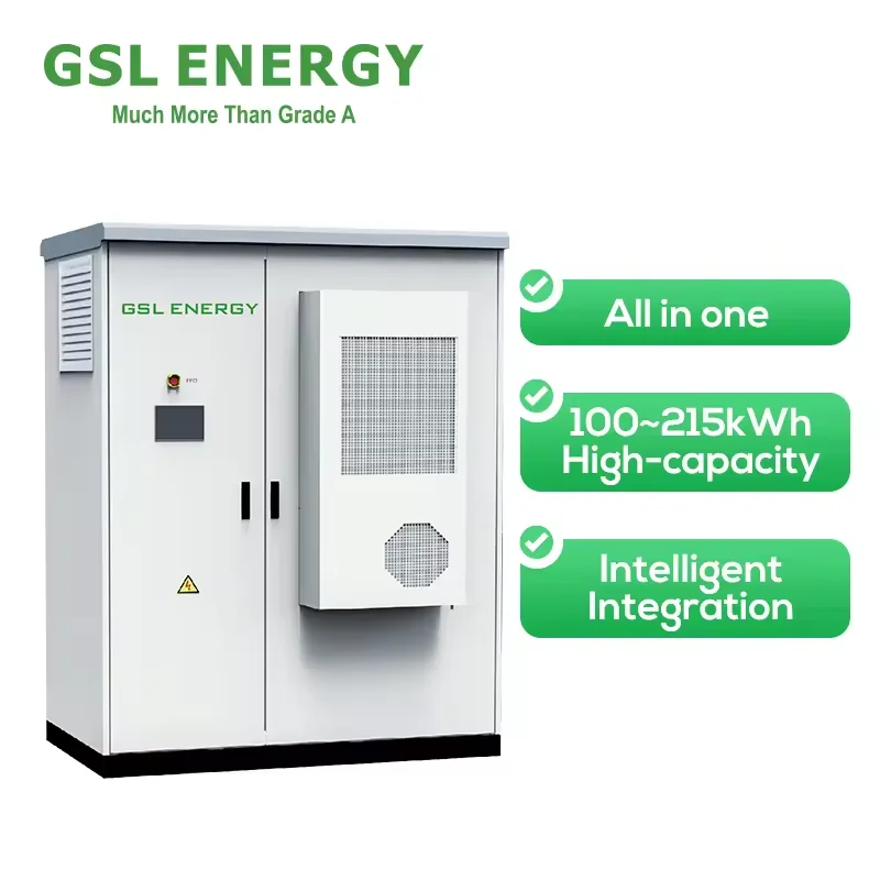 GSL ENERGY Industrial Commercial Energy Storage power generation system Liquid cooling cabinet ...